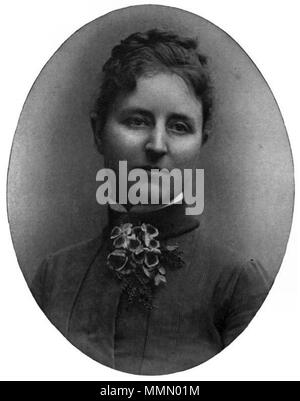 . English: Edith Elina Helen Baird (1859-1924) on a frontispiece of her ...