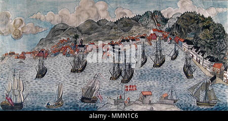 74 Batteriet på Holmen, Risør -1814 Stock Photo - Alamy