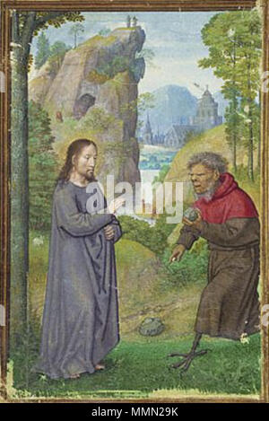 The Temptation of Christ. Simon Bening (Flemish, about 1483 - 1561 ...