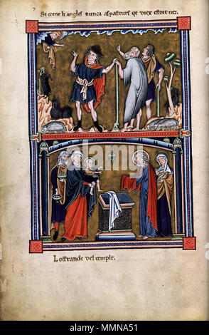 Ingeborg Psalter. circa 1195. 12th-century painters - Ingeborg Psalter ...