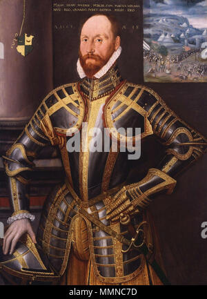 A 1563 portrait of John Farnham, Gentleman-Pensioner to Queen Elizabeth ...