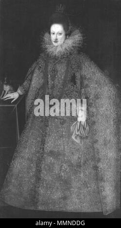Portrait of Constance of Austria, Queen of Poland.. circa 1610 ...