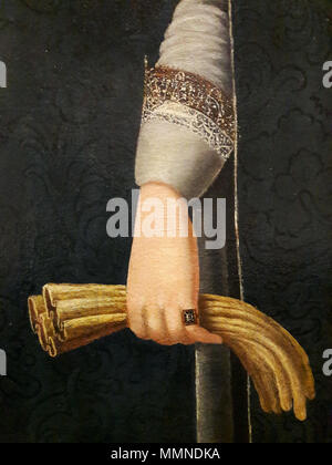 Portrait of Anna Lubomirska née Branicka (detail).. circa 1620 ...