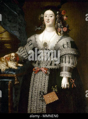 This 17th-century portrait, possibly of Maria Anna Victoria of Bavaria ...