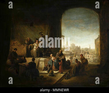 Joseph selling grain in Egypt. Wet, Jacob Willemsz. de, I (1610-post ...