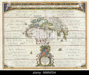 Map of the Ancient World. A map of Northern Africa, Ethiopia and Egypt ...