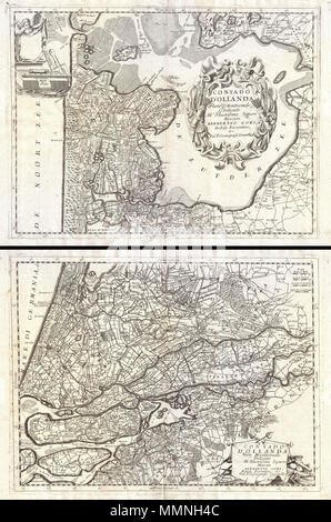 Map of the Netherlands in the form of the Dutch Lion, 1598; Leo belgus ...