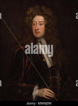 This portrait of *William Cavendish*, 2nd Duke of Devonshire, painted ...