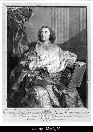 Portrait of Charles de Saint-Albin (1698-1764). 1723. Charles de Saint ...