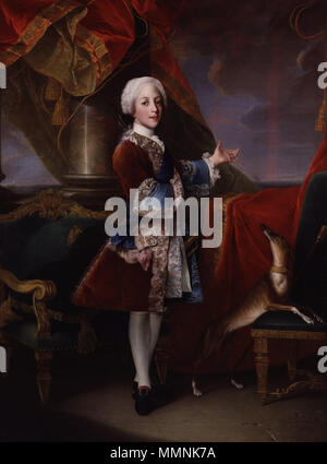 This portrait of Henry Benedict Maria Clement Stuart, Cardinal York, was painted by Louis ...