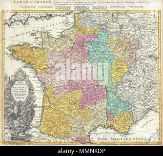 Map of Navarre Stock Photo - Alamy