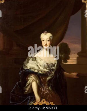 This portrait of Maria Anna Josefa Auguste von Bayern von Baden-Baden ...