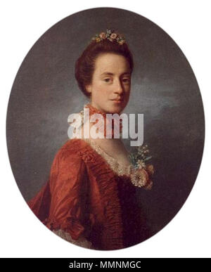 Mary Digges, Lady Robert Manners 1756 by Allan Ramsay Stock Photo - Alamy