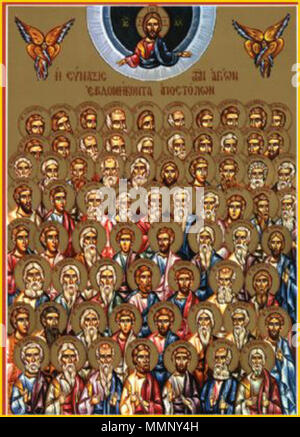 . Seventy Apostles . Ikonopisatelj 18 70Apostles Stock Photo - Alamy