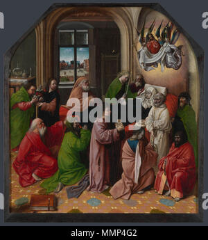 After Hugo van der Goes - Lamentation Stock Photo - Alamy