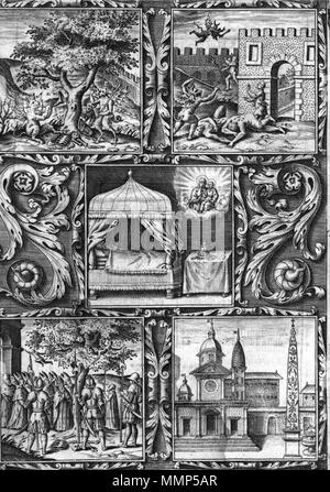 This engraving of the Porta del Popolo in Rome captures the ...