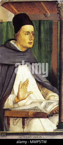 Alberto Magn (Alberto Magno) - Studiolo di Federico da Montefeltro ...