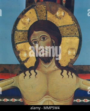 Alberto Sotio. Crucifix. detail. 1187. Spoleto, Cattedrale di S. Maria ...