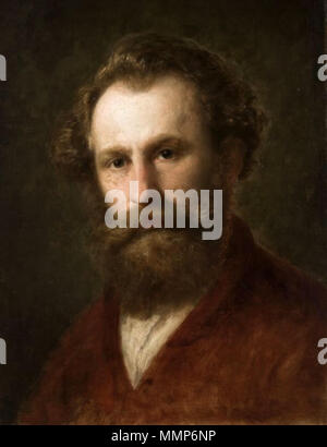Self-Portrait circa 1870-1874 by Aleksander Kotsis Stock Photo - Alamy