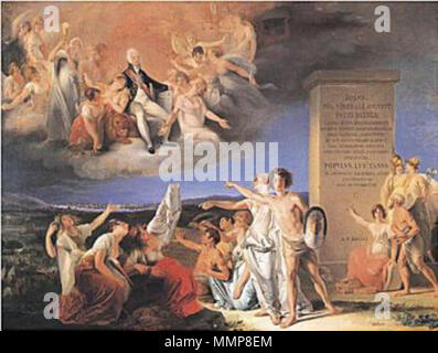 Allegory of the virtues of King João VI by Domingos Sequeira held at ...