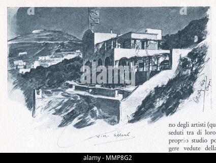 Tragara, via Tragara, Capri Stock Photo - Alamy