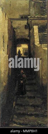 Artwork or illustration by Jan de Jong depicting the barracks at ...