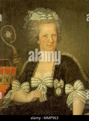 . English: Portrait of Archduchess Maria Elisabeth of Austria (1743 ...