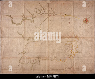 Map of Algoa Bay Stock Photo - Alamy