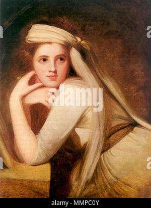 Emma as a Bacchante by George Romney, 1785 English model and actress ...