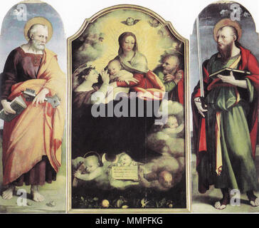Andrea Sabatini - polittico Stock Photo - Alamy