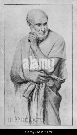 Portrait of the Hippocrates Stock Photo - Alamy