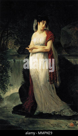 Portrait of Christine Boyer 1800 by Antoine-Jean Gros Stock Photo - Alamy