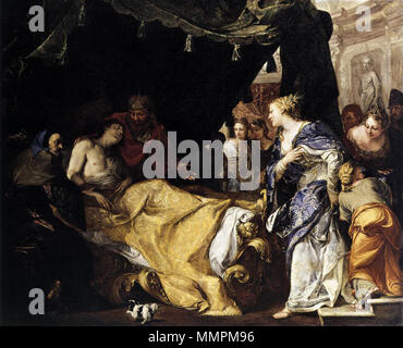 Antiochus and Stratonice c. 1700 by Antonio Bellucci Stock Photo - Alamy