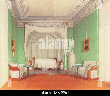 The Sleeping Room of Archduke Charles at Weilburg Palace showcases the ...