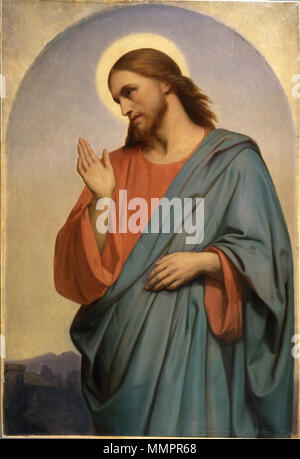 Ary Scheffer (1795-1858) - Christ Weeping over Jerusalem Stock Photo ...