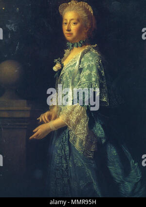 Princess Augusta of Saxe-Gotha-Altenburg (1719-1772), Princess of Wales ...