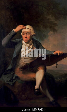 . Portrait of Adrian Zingg . 1796. 1796 Graff Adrian Zingg anagoria ...