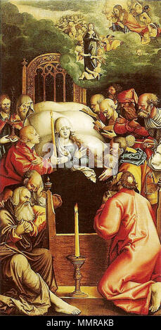 'La Mort de la Vierge' (The Death of the Virgin) by Rembrandt, a ...