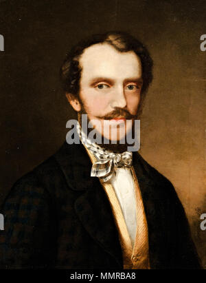 Barabás Portrait of a Man 1849 Stock Photo - Alamy