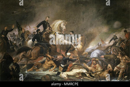 'Batalha de Campo Grande' is a historical painting depicting a ...