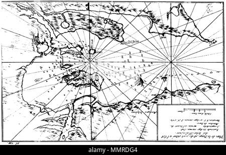 . Map of the Falkland Islands (Dom Pernety, 1769). The original South ...