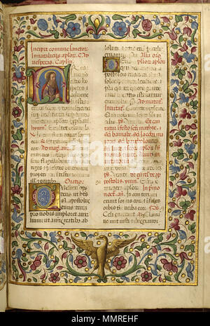 Benedetto Bordon - Leaf from Breviary - Walters W333416V - Open Reverse ...