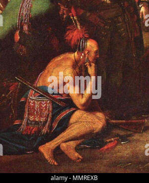 The Death of General Wolfe (detail) 1770 by Benjamin West Stock Photo ...
