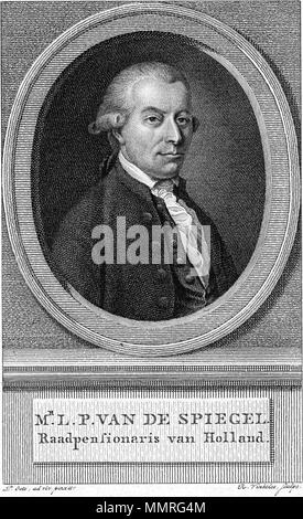 Portrait of Laurens Pieter van de mirror. Portrait of Laurens Pieter ...