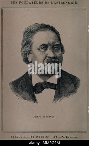 Joseph Louis Francois Bertrand (1822-1900), French mathematician ...