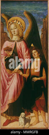 Tobias and the Archangel Raphael, from The Story of Tobias 1917 by ...