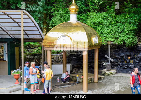 Holy Hand, Russia - June 24, 2017: Orthodox church in the village of ...