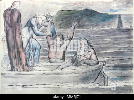 Blake Dante Hell VIII Canto Stock Photo - Alamy