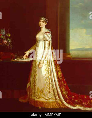 Portrait of Napoleon s first wife Josephine de Beauharnais, Empress of ...