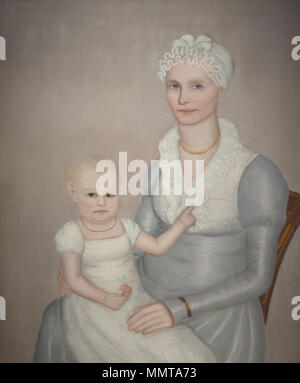 Wilbur Sherman by Ammi Phillips 1815 Stock Photo - Alamy